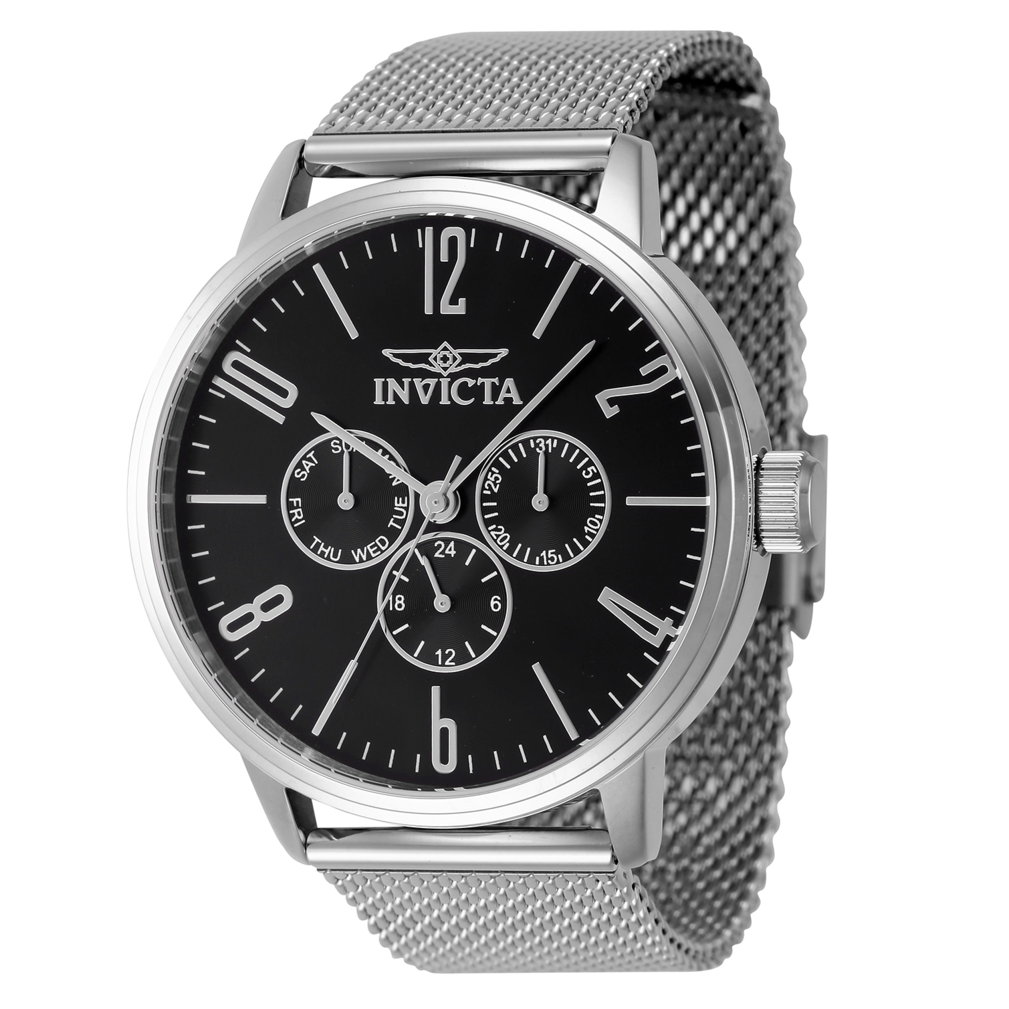 Invicta Men's 44mm Specialty Quartz Mesh Bracelet Watch – ShopHQ