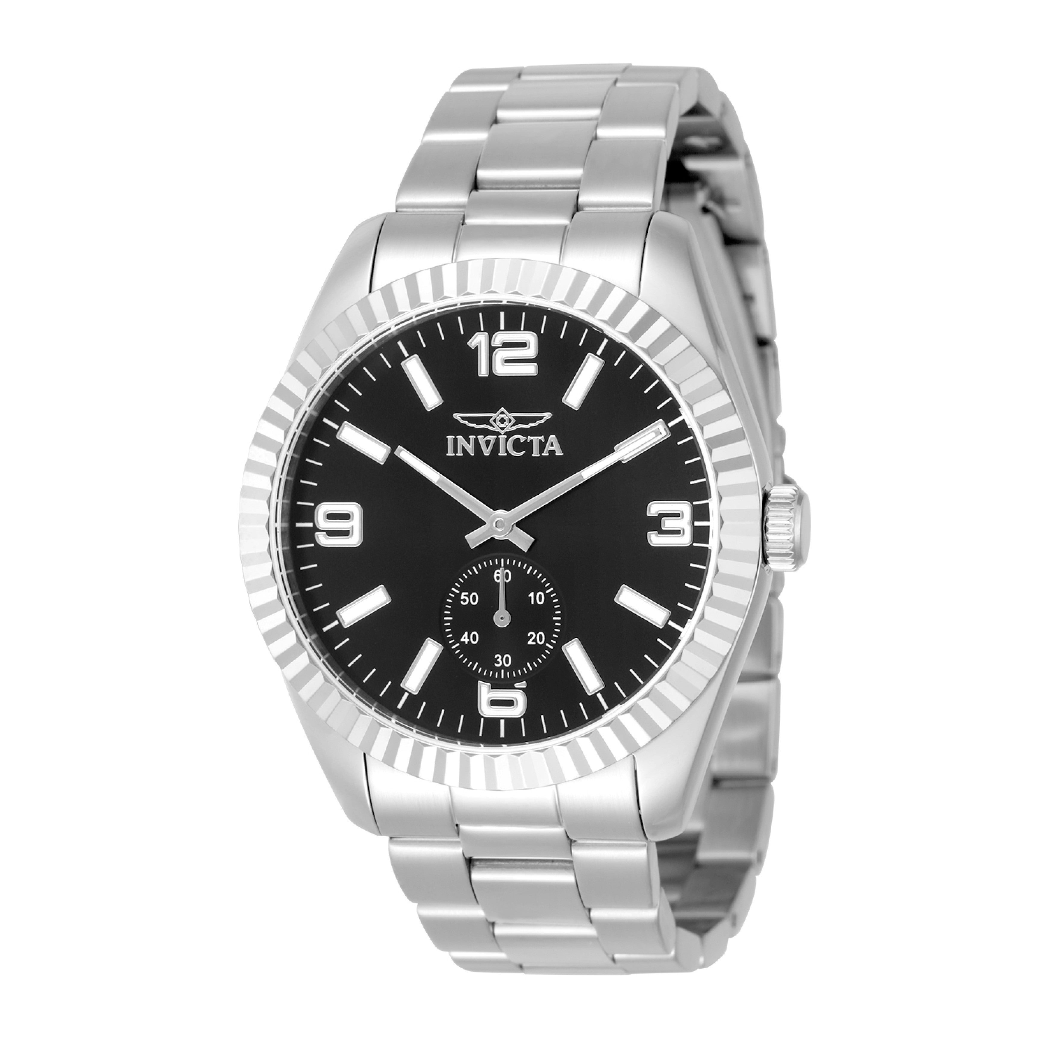 Invicta Men's 43mm Specialty Quartz Multifunction Fluted Bezel Bracele ...